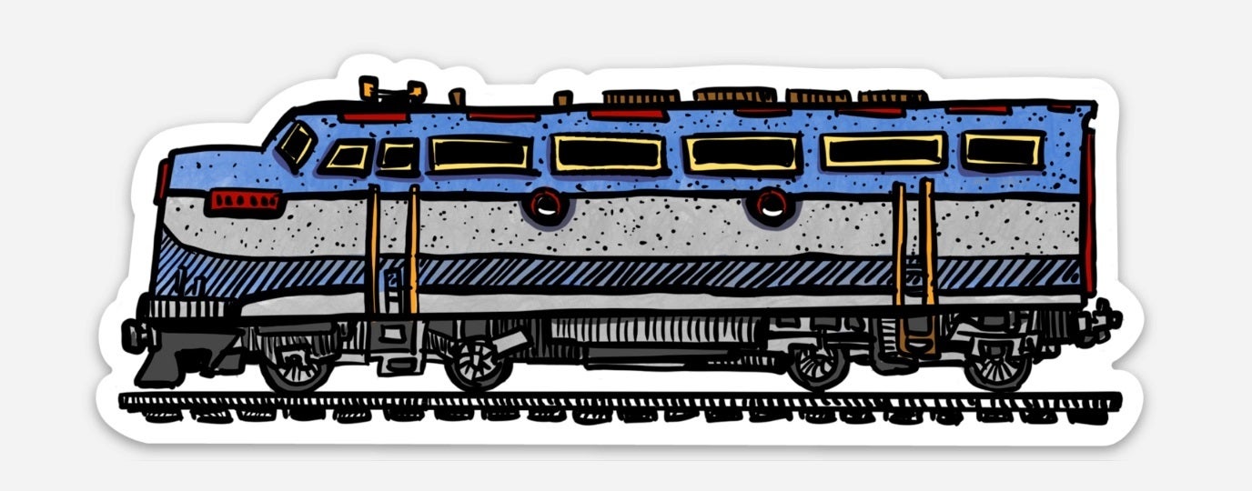 Sticker - Vintage Locomotive | Virginia Museum of Transportation, Inc.