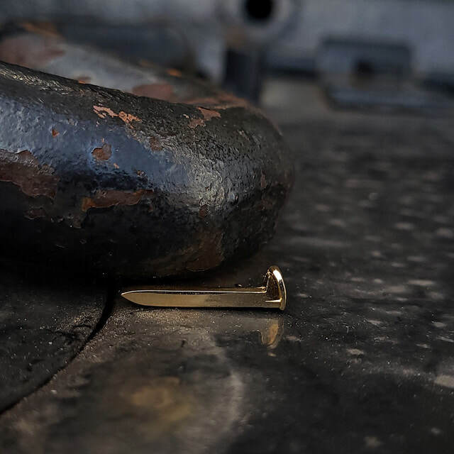 Pin - Rail Spike | Virginia Museum of Transportation, Inc.